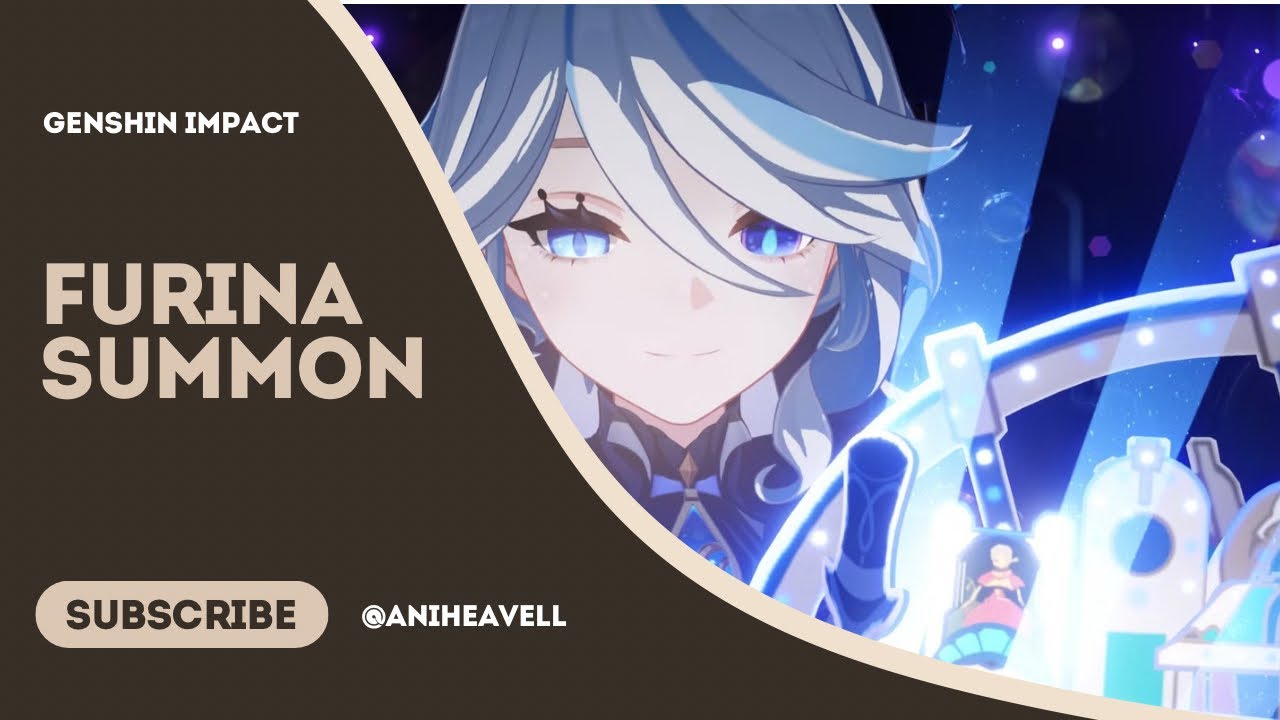 Furina summon in Genshin Impact - YouTube