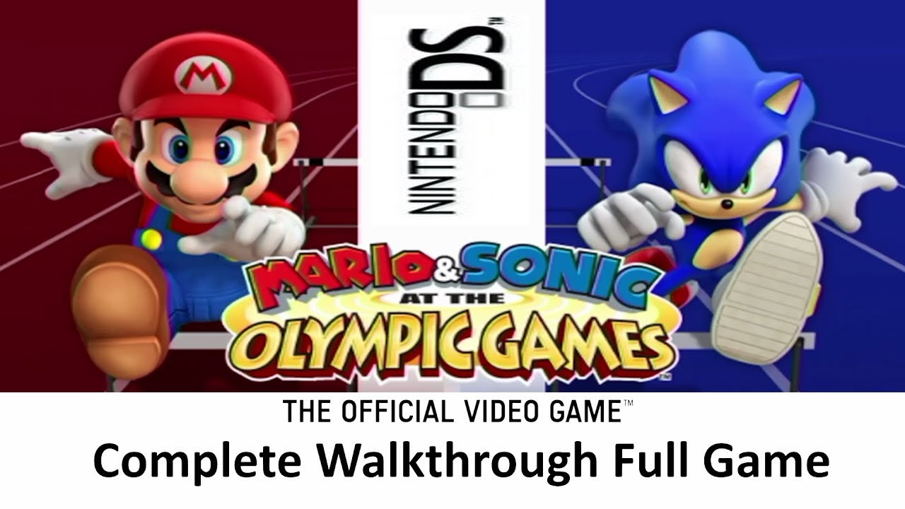 Mario & Sonic at the Olympic Games (Beijing 2008) All DS Events ...