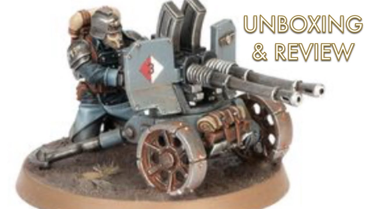 Krieg Heavy Weapons Squad - ASSEMBLY and REVIEW - YouTube