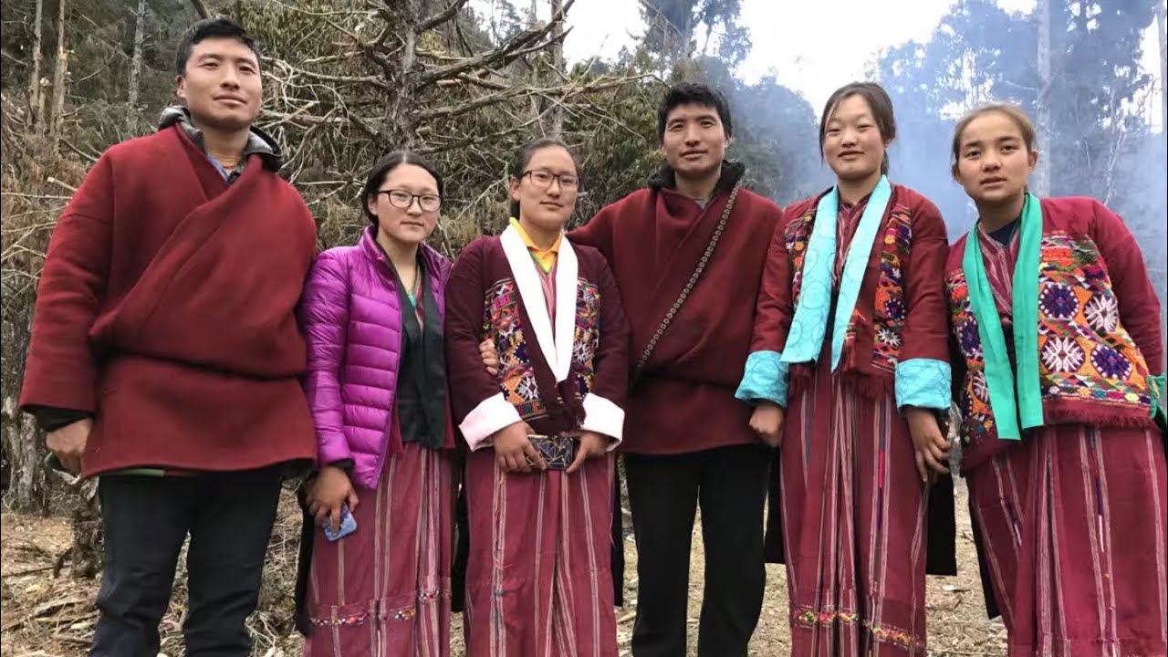 view of visiting his holiness lama Thukten yangphal to build up ...