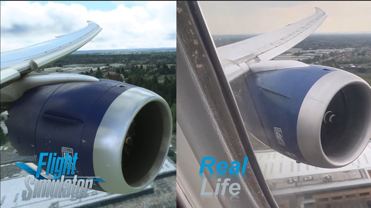 Flight Simulator vs Real Life | 787-8 Heathrow Landing ULTRA GRAPHICS ...