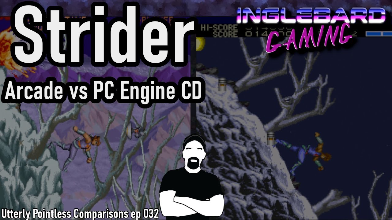 Strider Arcade vs PC Engine CD [long play][complete game] - YouTube