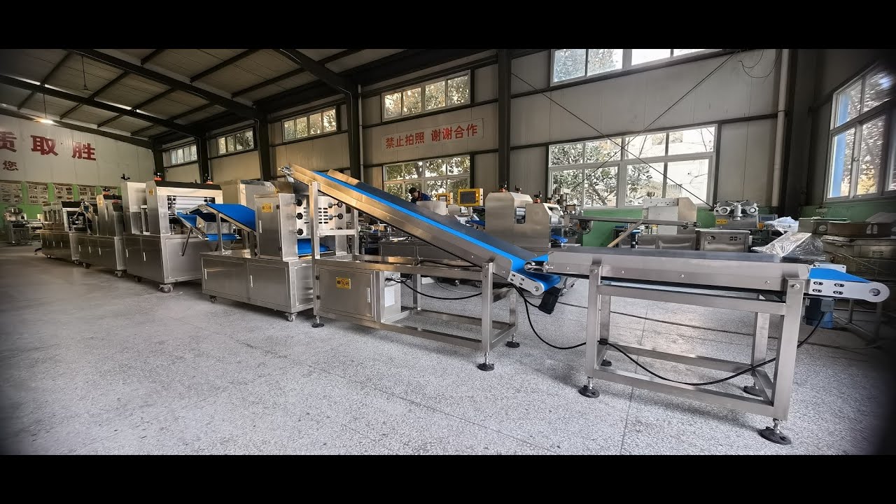 pizza production line #pizza forming machine # pizza topping machine ...
