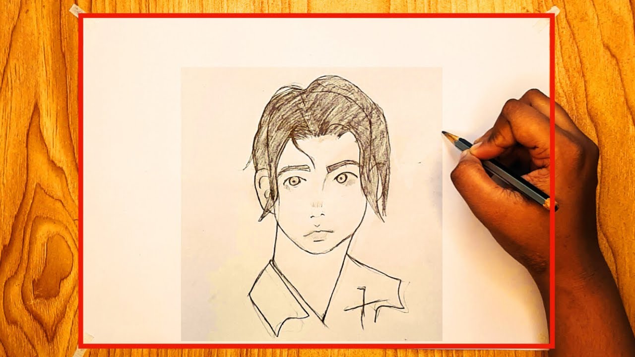 Captivating Charisma: Drawing an Attractive Boy - Art Tutorial - YouTube