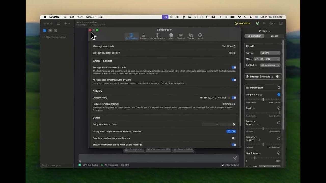 How to configure HTTP/SOCKS5 proxy in MindMac? - YouTube