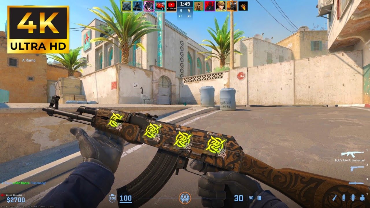 Counter Strike 2 Ranked Gameplay 4K (No Commentary) - YouTube