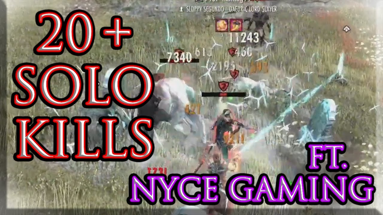 His Necromancer Build Got 20+ Kills Solo - Ft Nyce Gaming - ESO PvP ...