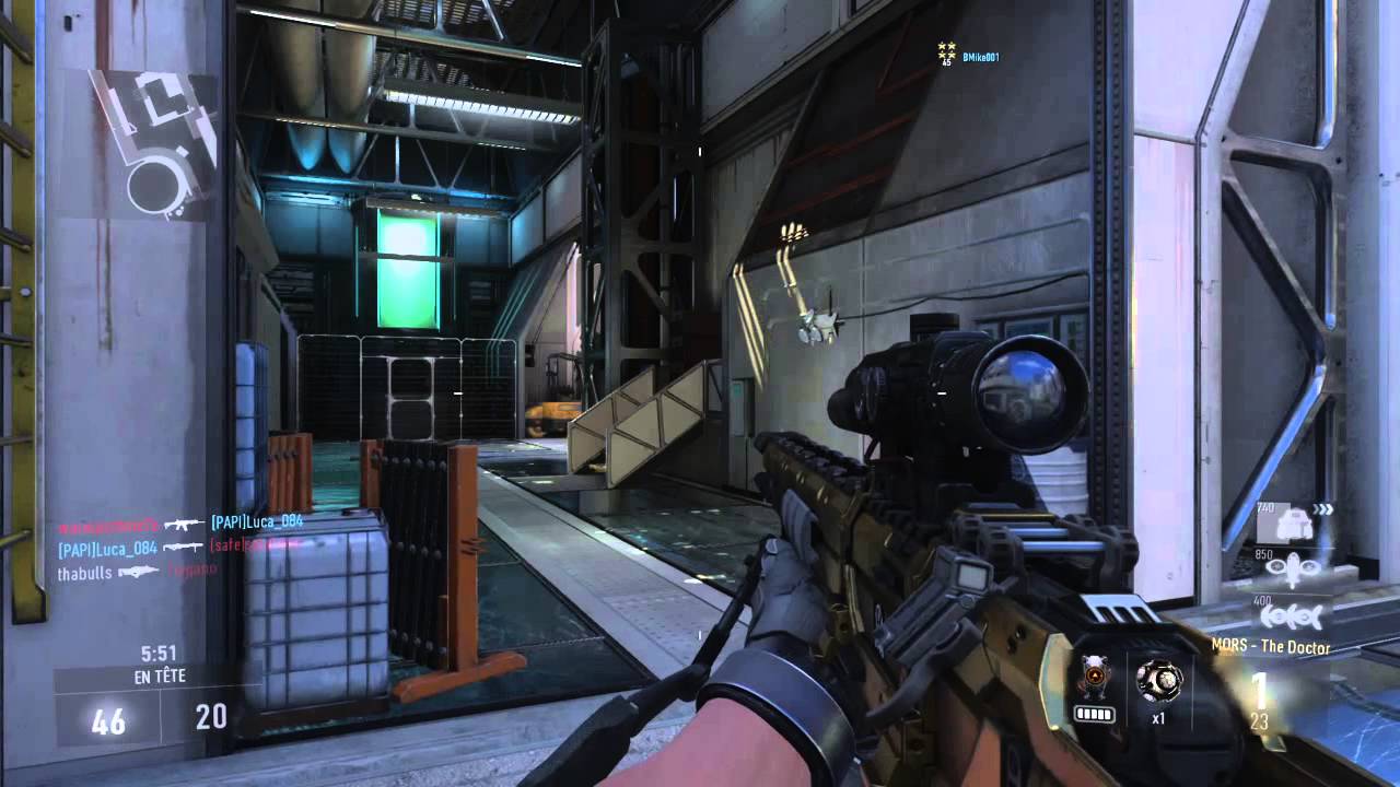Call Of Duty® Advanced Warfare Sniper Mors The Doctor Gameplay Hd