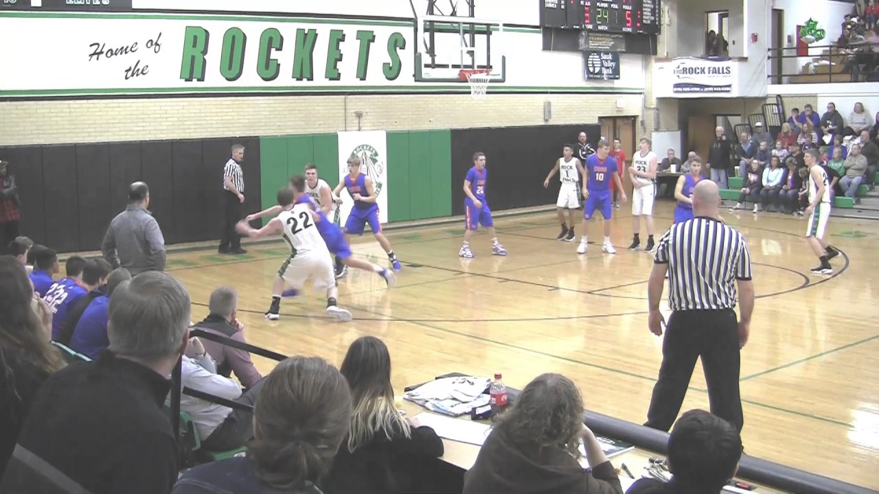 Basketball Highlights / Rock Falls Rockets 65-54 win over Genoa ...