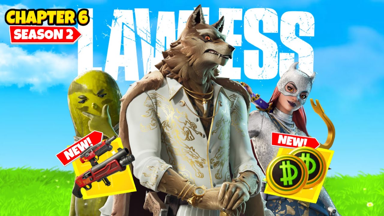 So i Won My First Match At Fortnite LAWLESS.. (Chapter 6 LAWLESS) - YouTube