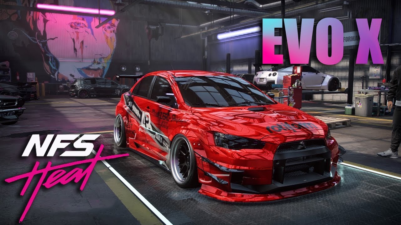 Liberty Walk Evo X Need for Speed Heat Mitsubishi Lancer Evolution X ...