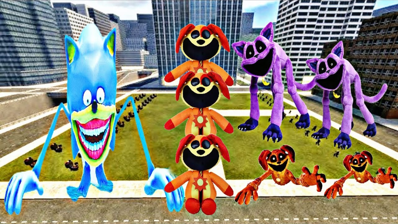 ALL SHIN SONIC TAPES VS NEW CRITTERS Poppy STRONGER? - YouTube