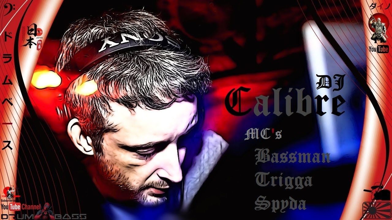 DJ Calibre & MC's Bassman, Trigga, Spyda 🎧 D&B live mix ドラムベース - YouTube