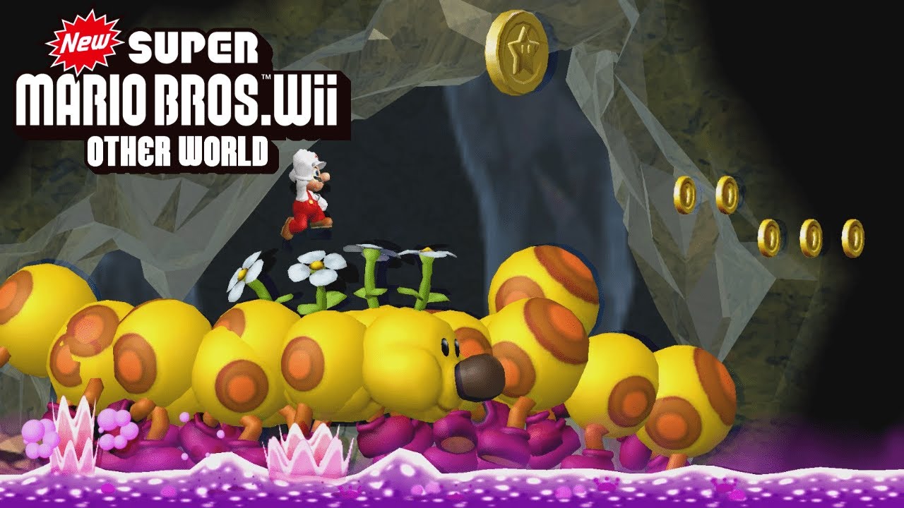 New Super Mario Bros.Wii Other World #15 Walkthrough 100% - YouTube