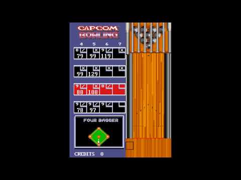 Capcom Bowling 4-player arcade machine gameplay sample - YouTube