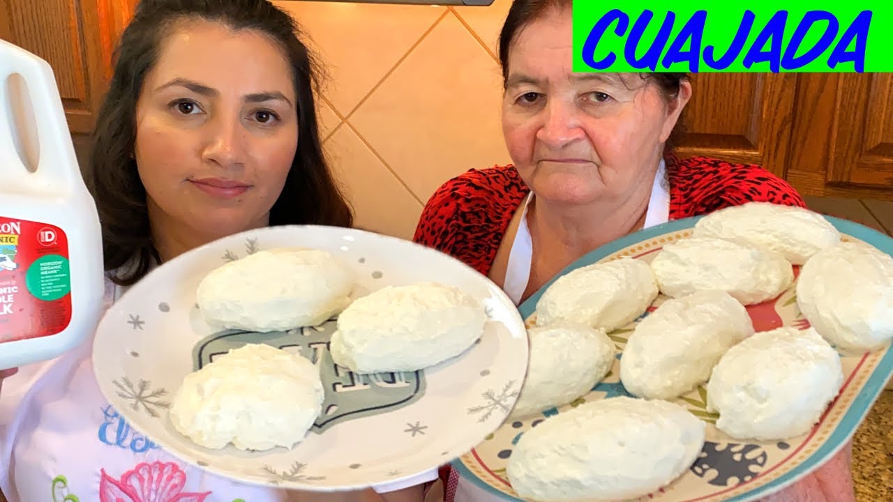 Como hacer cuajada salvadoreña - YouTube