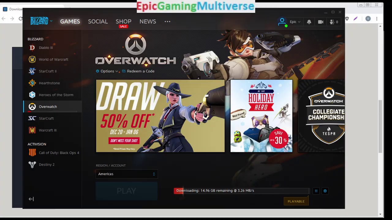 Tutorial For How To Download The Blizzard Battle.net Desktop App To ...