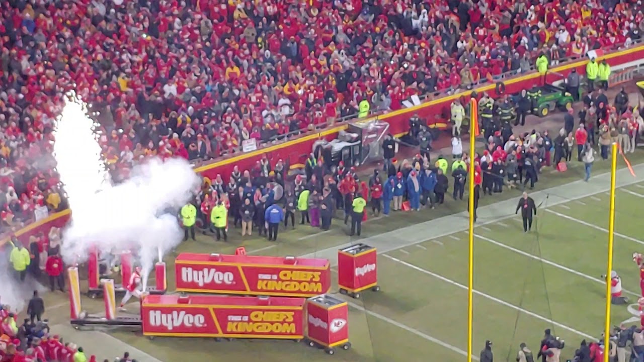 Chiefs AFC Title Intros - YouTube