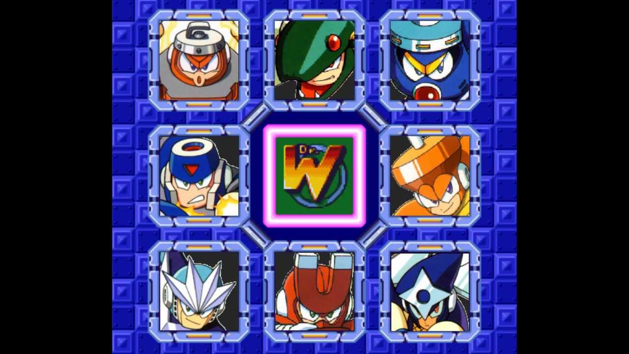 Megaman 3 - Select Screen(MM7 Remake) - YouTube