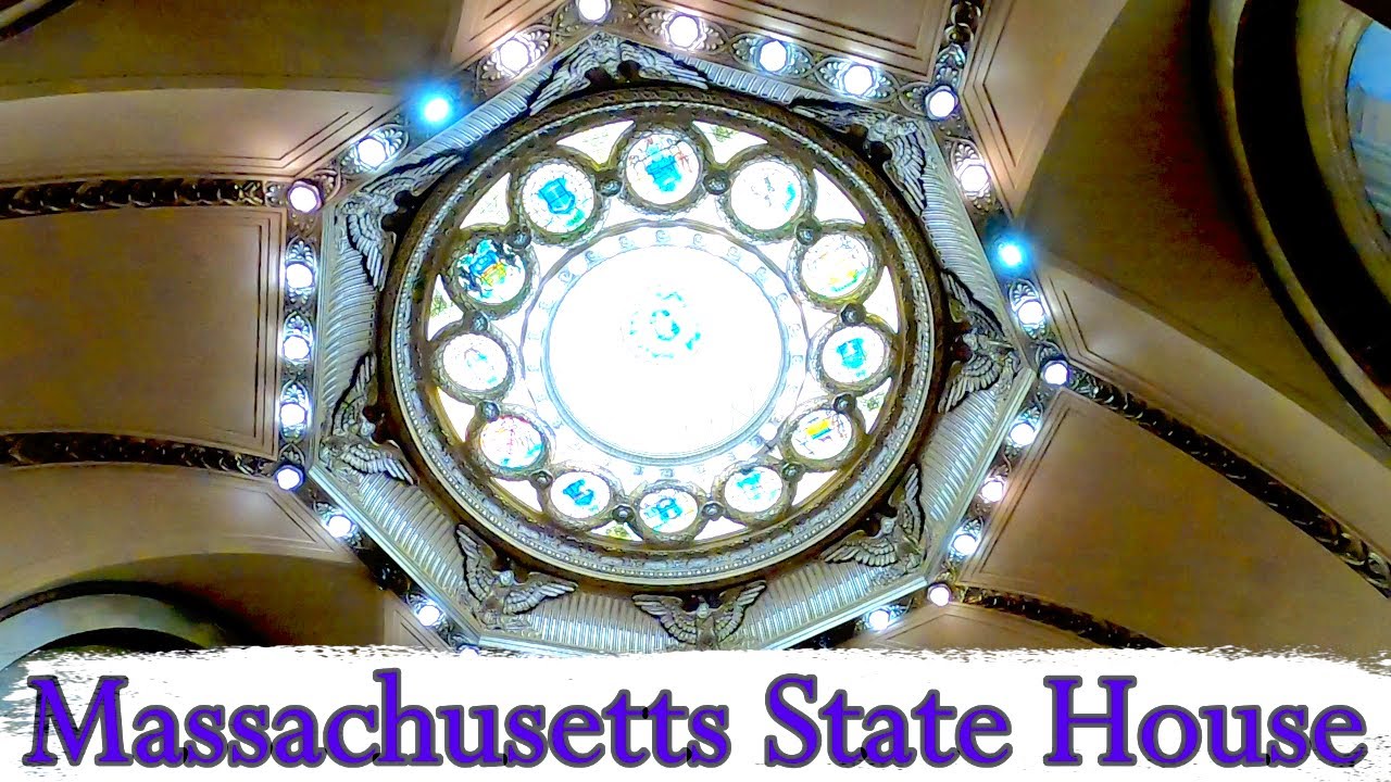 🚶Walking Tour of Massachusetts State House - Boston, MA - YouTube