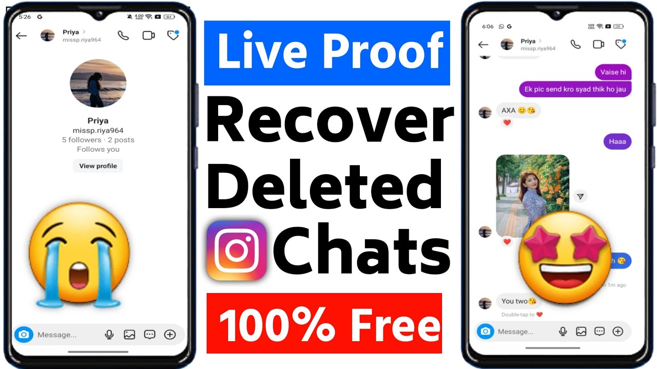 instagram deleted chat recovery | instagram delete message recovery ...