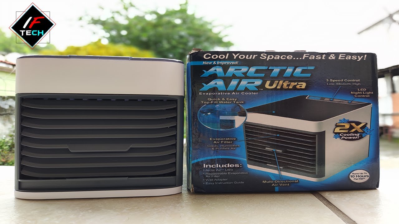 Testamos o Mini ar condicionado ARTIC AIR ULTRA - UNBOXING E PRIMEIRAS ...