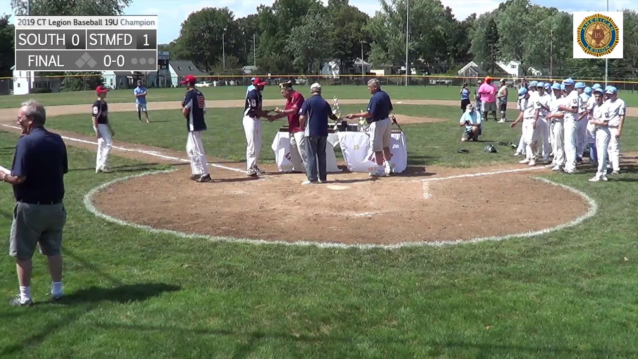 2019 CT Legion Baseball - 19U Championship - G2 - Southington vs ...