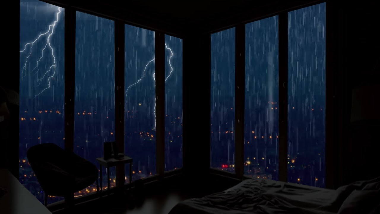 Rain Storm By The Window - Witnessing A Big Storm Makes It Easy To ...