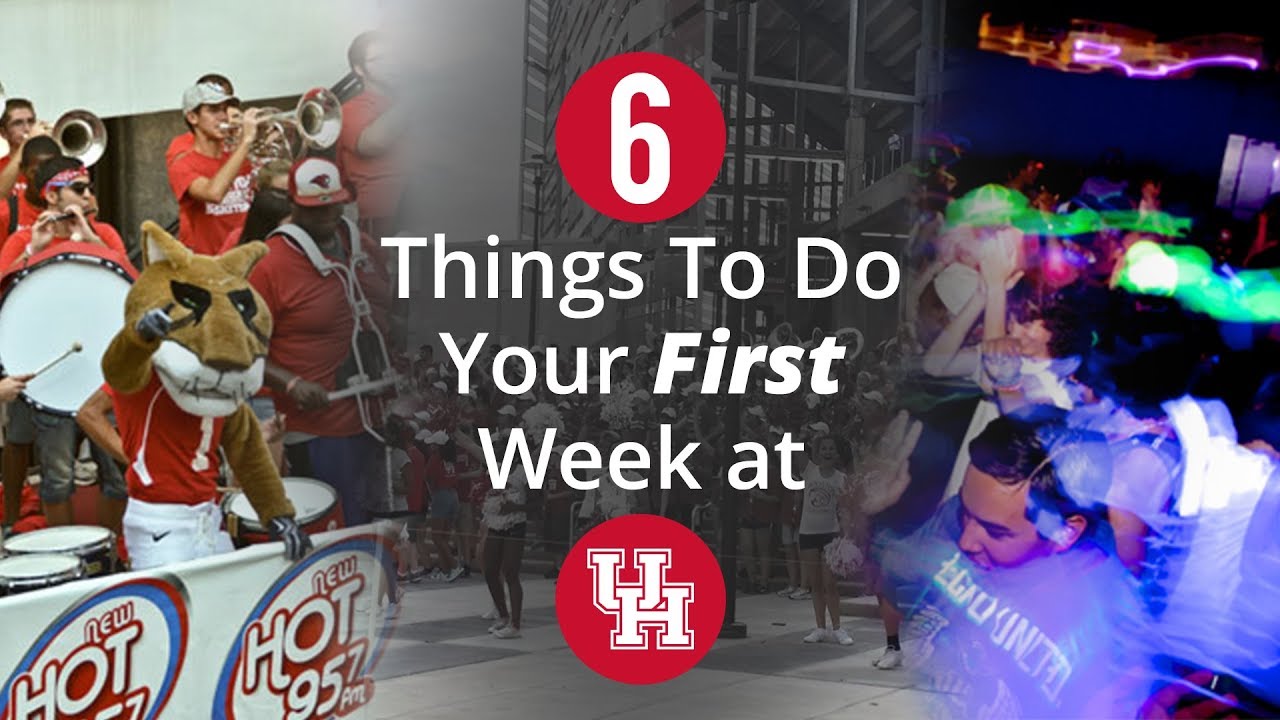 6 MUST ATTEND UH Weeks of Welcome Events - At UH News - YouTube