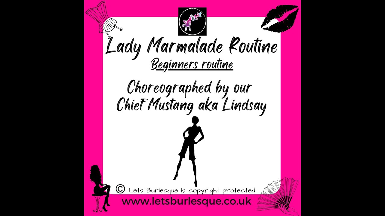 FREE Lady Marmalade Burlesque Dance Workout - YouTube