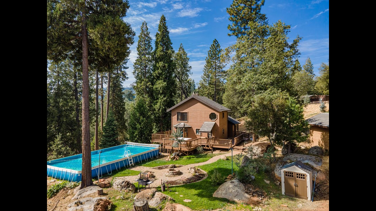 5 Bedroom Home on 10 Acres Bordering Yosemite National Park! - YouTube