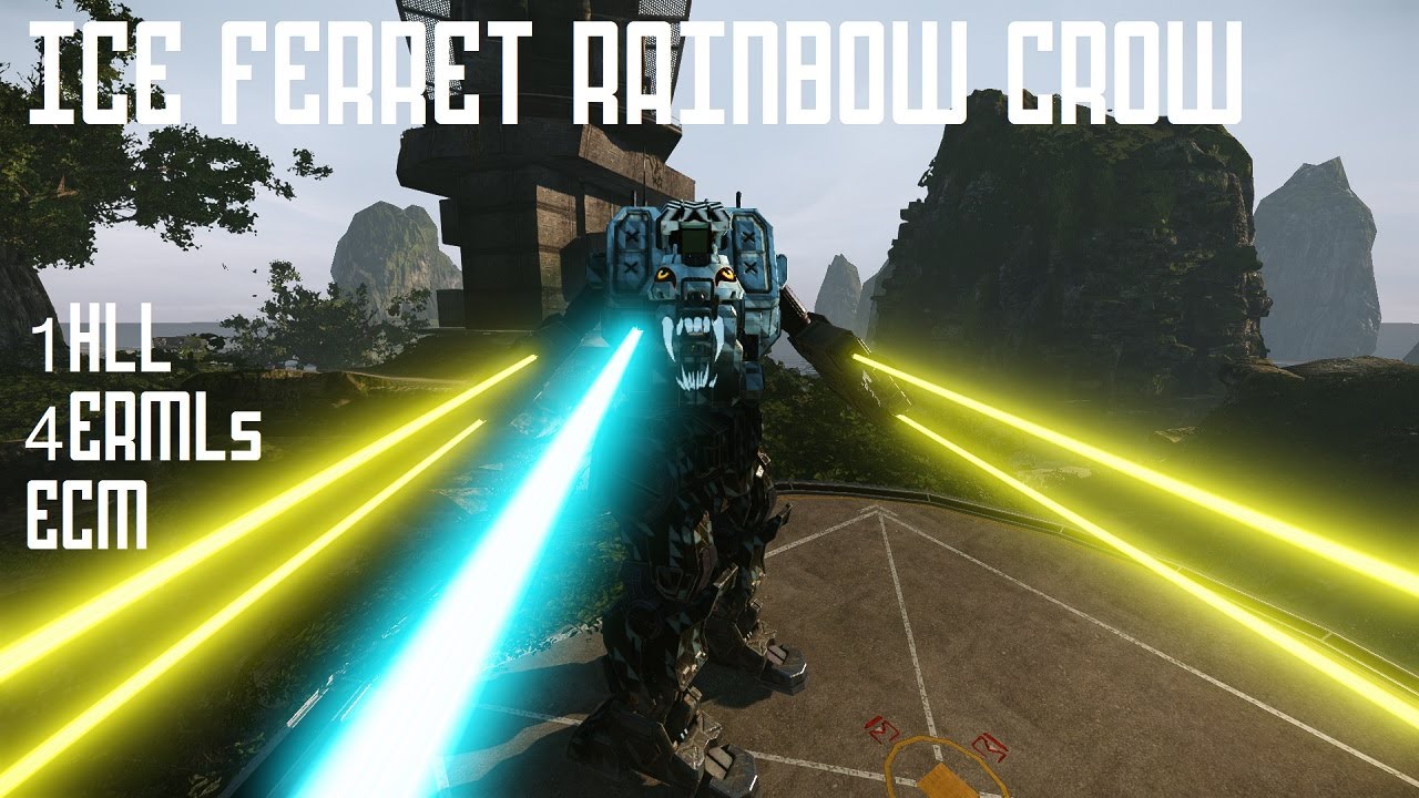 Build Review Ice Ferret Rainbow Crow - 1HLL + 4ERMLs + ECM ...