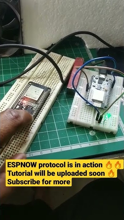 ESPNOW protocol with Esp32 board and node MCU 🔥#shorts #shortsvideo - YouTube