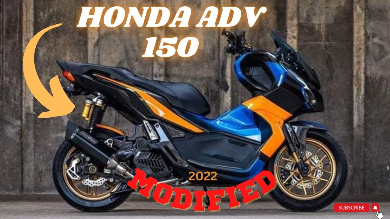 MODIFIED HONDA ADV 150 | COMPILATION 2022 - YouTube