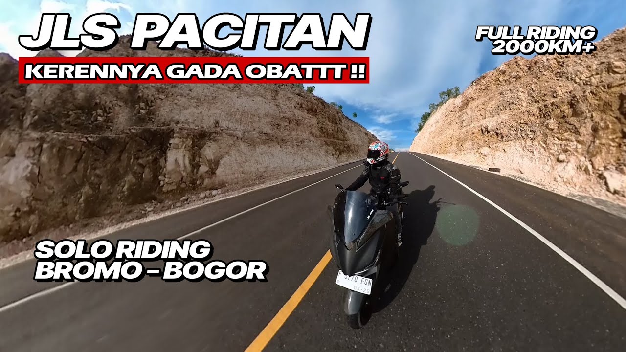 TOURING BROMO - Pulang Lewat JLS PACITAN, Jalurnya Terlalu Keren 😍 ...