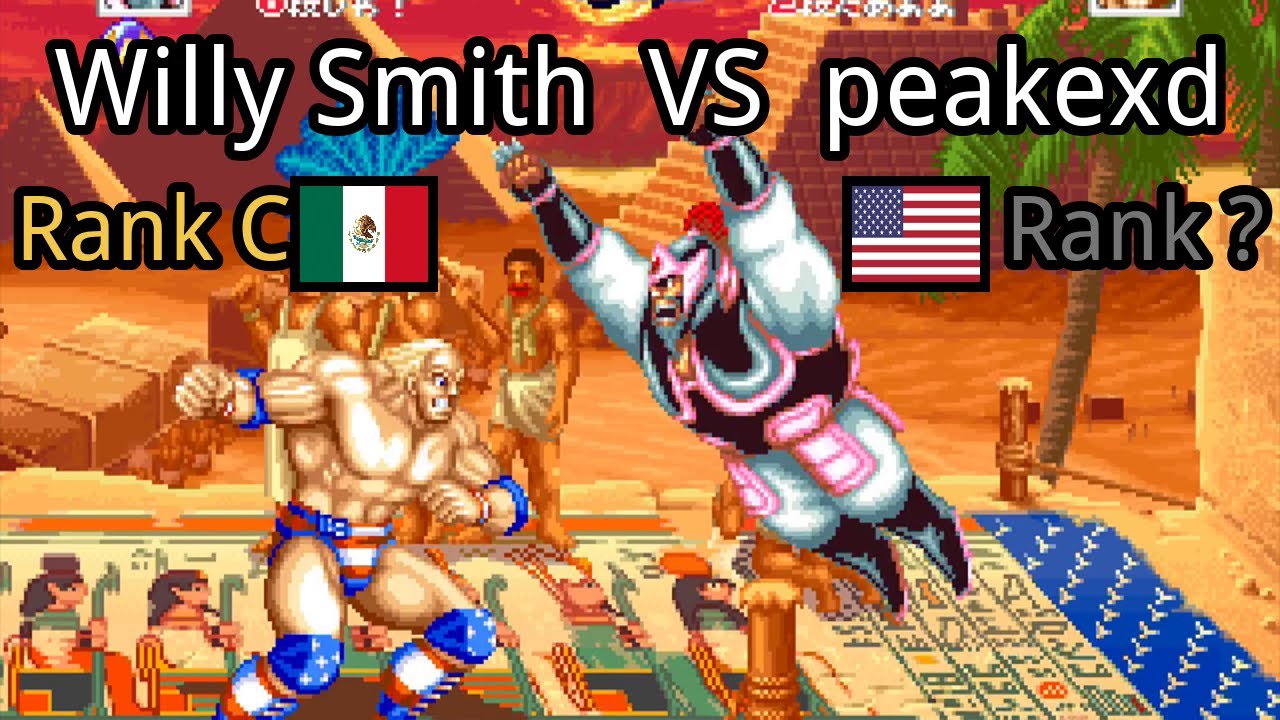 World Heroes Perfect: Willy Smith (MX, Rank C) vs peakexd (US, Rank ...