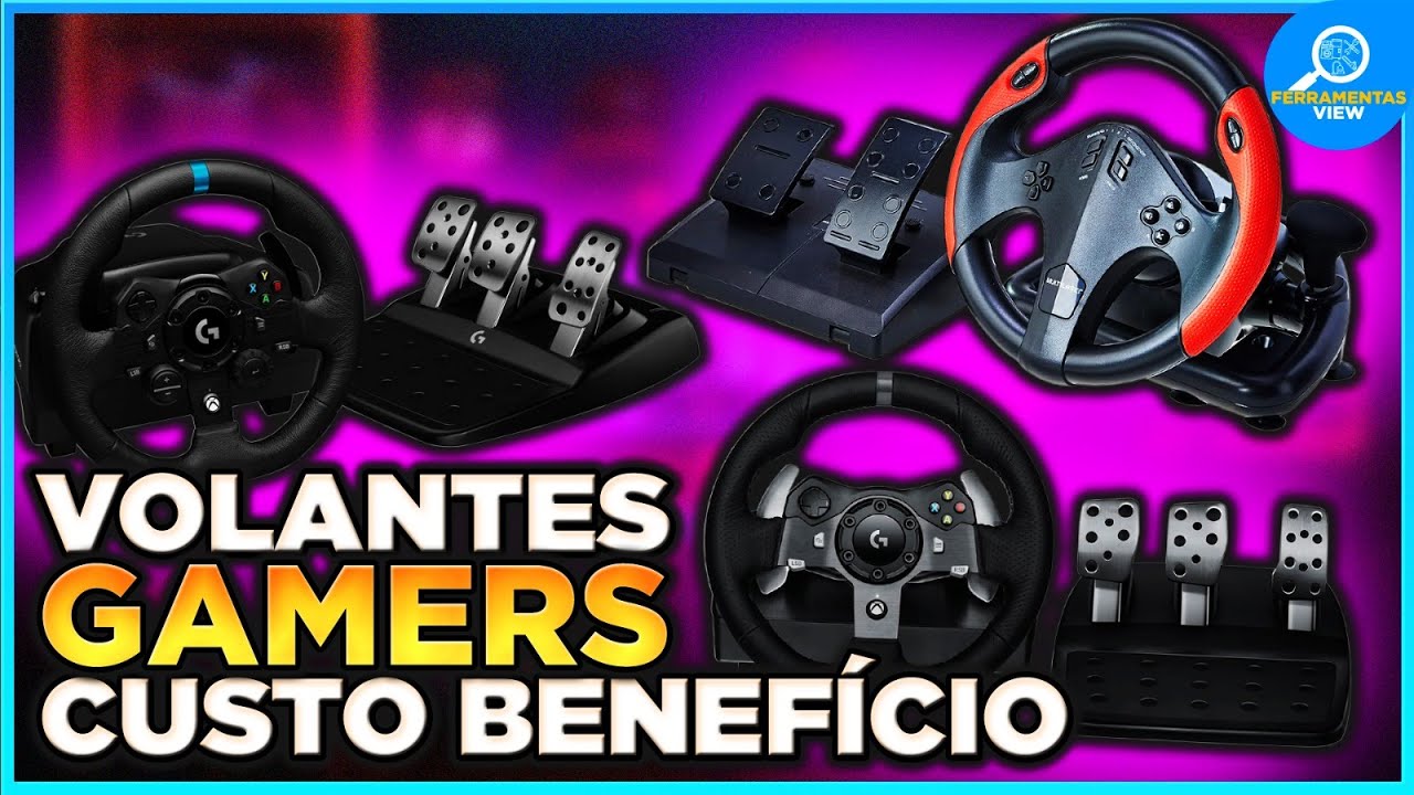 🏆TOP 3 Melhores VOLANTE GAMER Custo Benefício em 2025 - YouTube