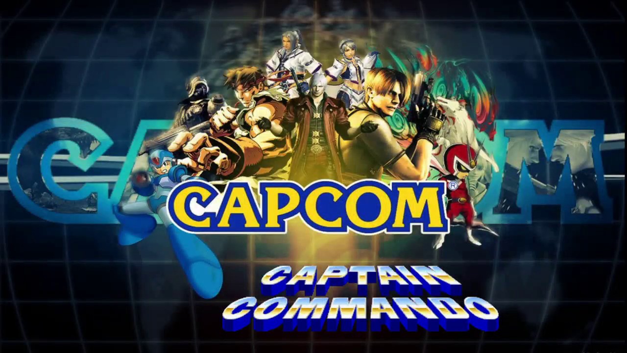 Captain Commando, Capcom Arcade-1991. Arcade 1 Player Hard Difficulty ...