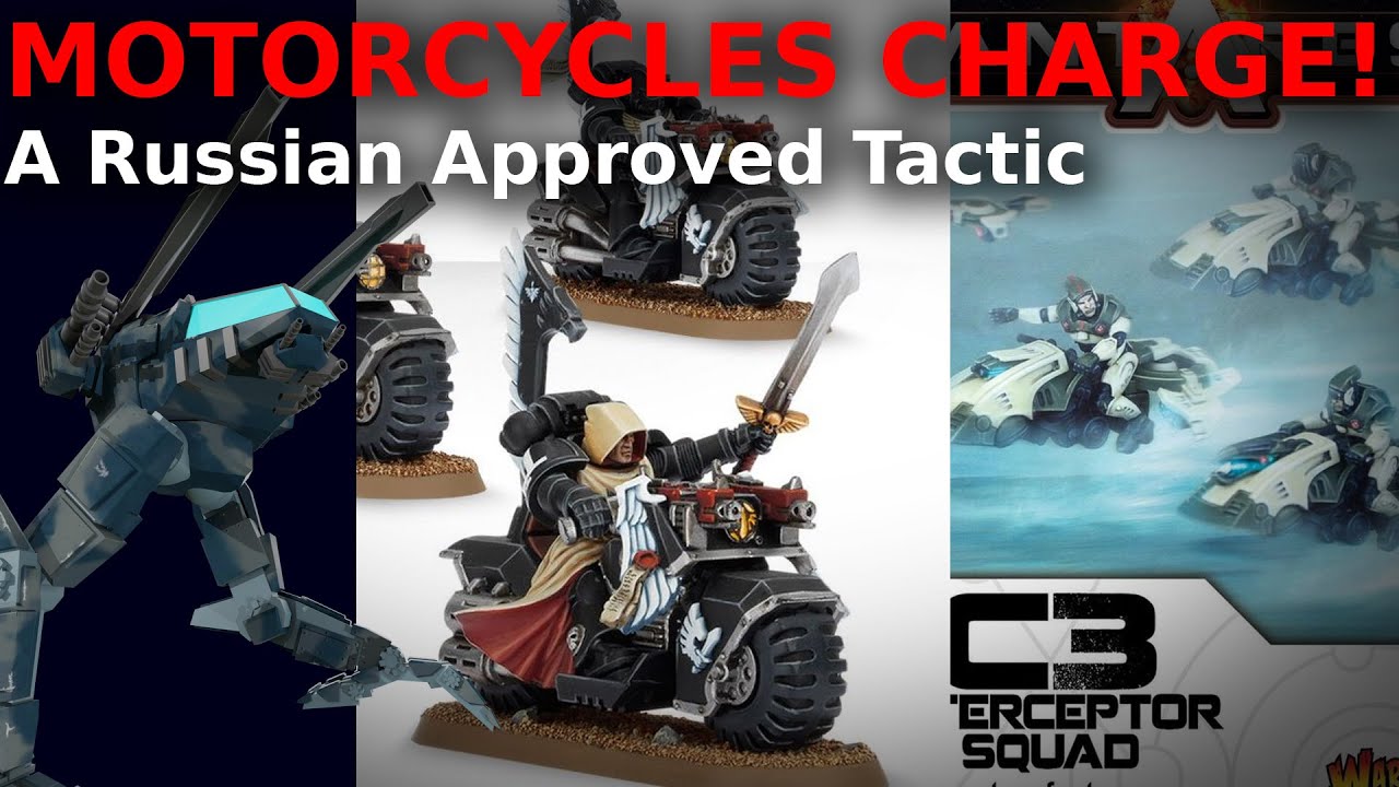 Space Marines Charging on Motorcycles! Has any military actually tried ...