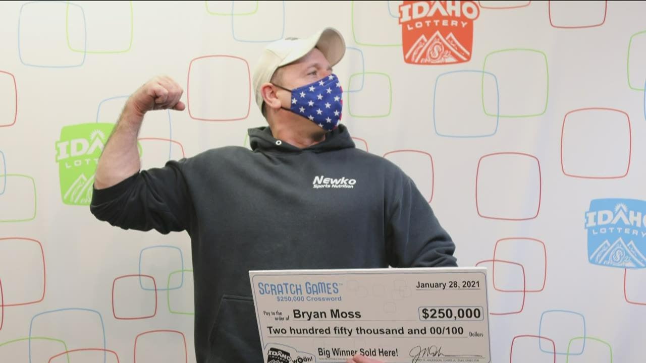 Meridian man celebrates his 6th lottery win - YouTube