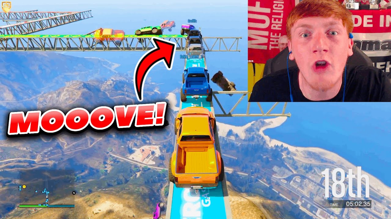Every Angry Ginge GTA Race (Ep 16) Stream Highlights - YouTube