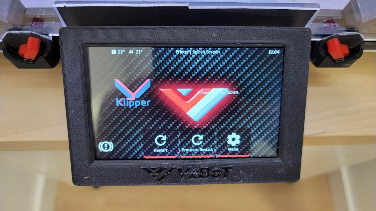 VzBoT klipperscreen Theme - YouTube