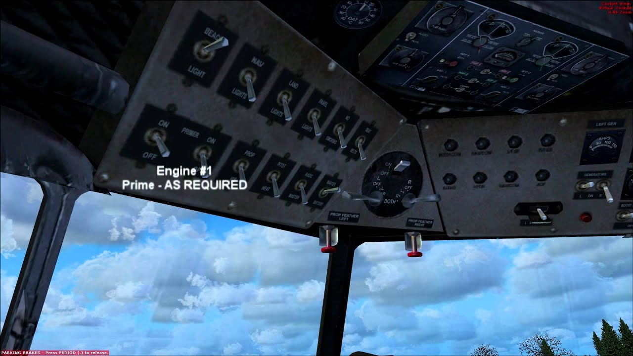 [HD] FSX | DC-3 Engine Start Checklist [1080p] - YouTube