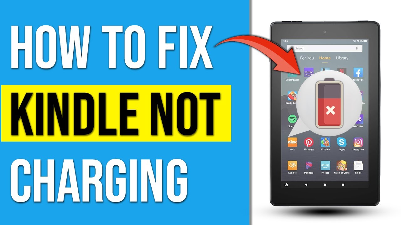 How To Fix Kindle Not Charging (Why Is Kindle Not Charging And How To ...