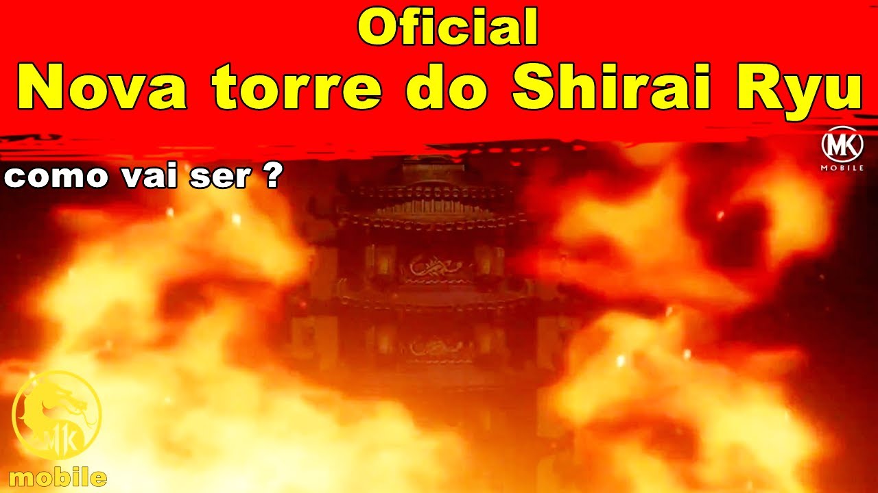 MK Mobile Oficial Nova Torre do Shirai Ryu ! Como vai ser ? Atualização ...