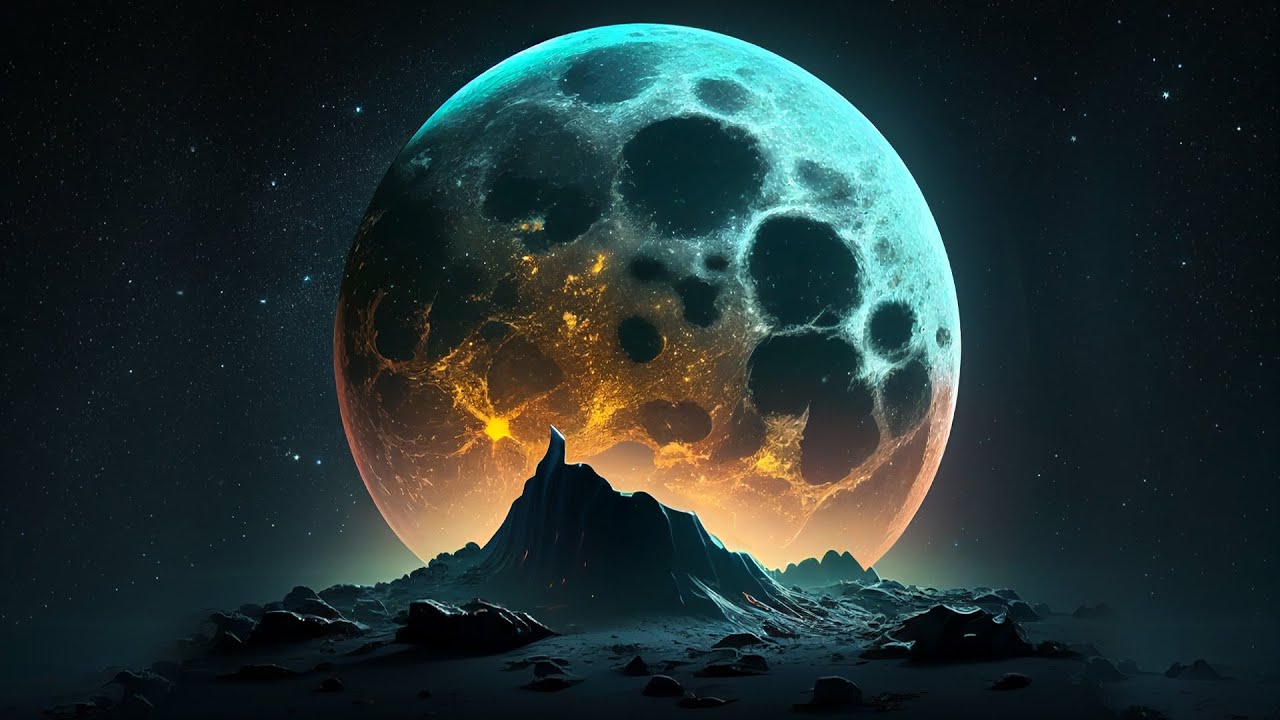 MEDITATION MUSIC FULL MOON | Brings Positivity | ABUNDANCE ...