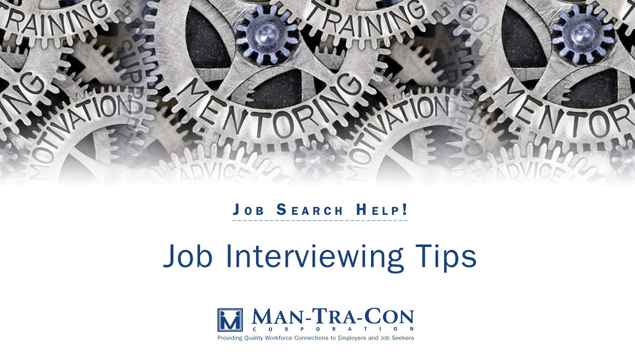 JOB SEARCH HELP: Job Interviewing Tips - YouTube