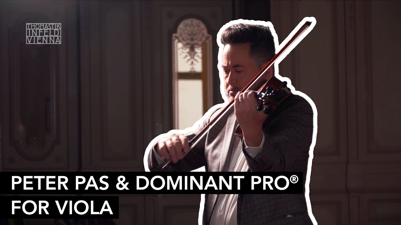 LISTEN TO PETER PAS & DOMINANT PRO® FOR VIOLA - YouTube