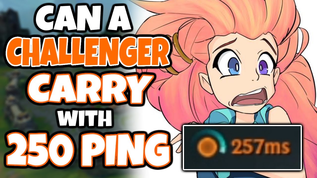 CHALLENGER gives himself 250 PING then tries to CARRY SILVER ...