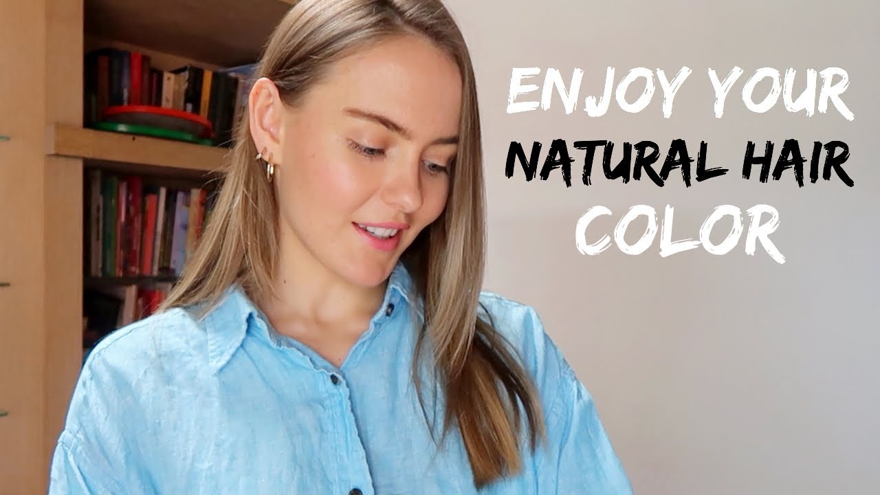 Hair Update! GROWING OUT MY NATURAL HAIR COLOR | 17 MONTHS - YouTube